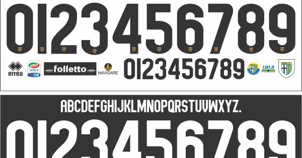 Parma FC 2011-2013 font