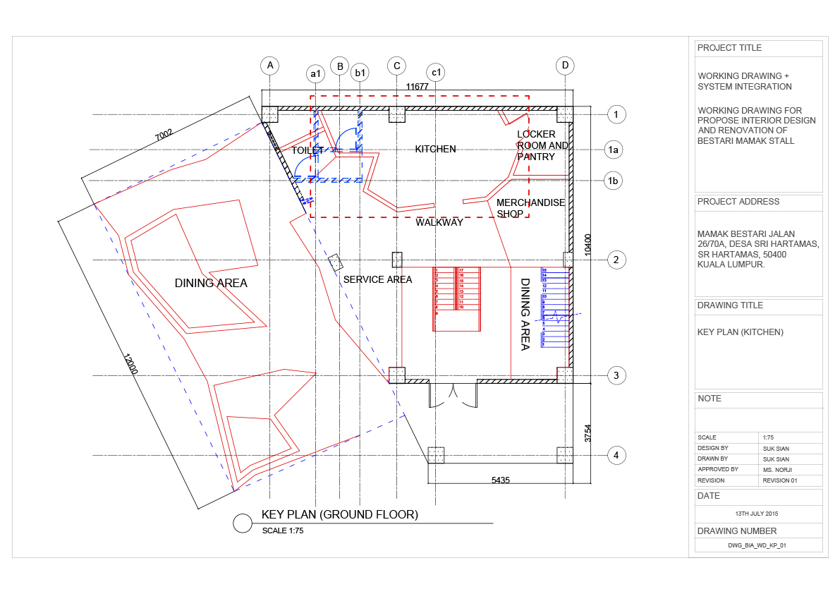 Detailing And Working Drawings: 2015