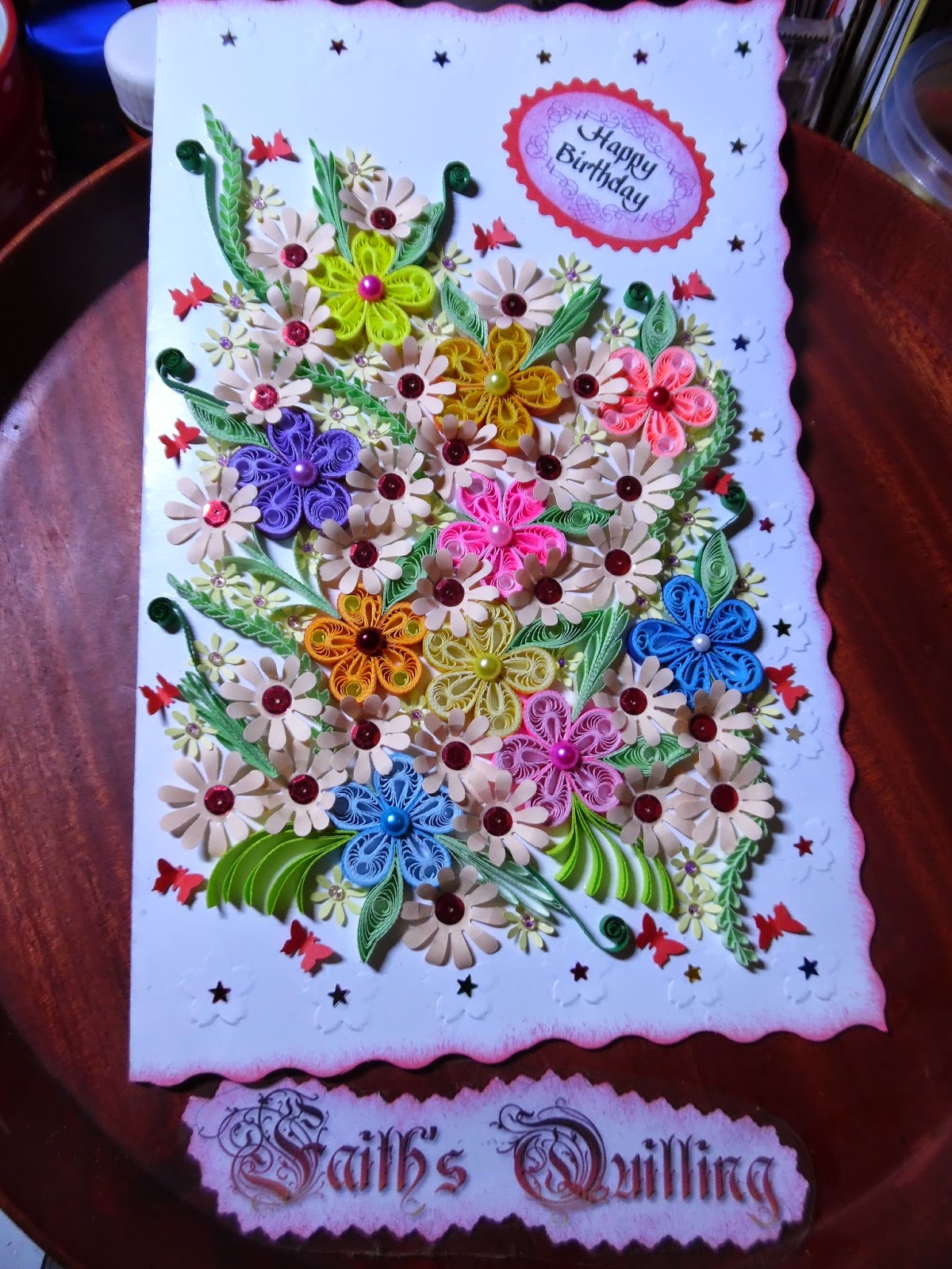 Faith's Quilling : Greeting Cards