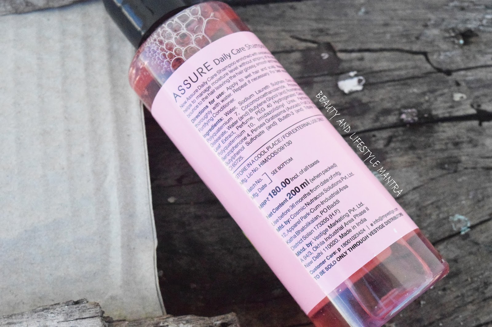 Review // Assure Daily Care Shampoo