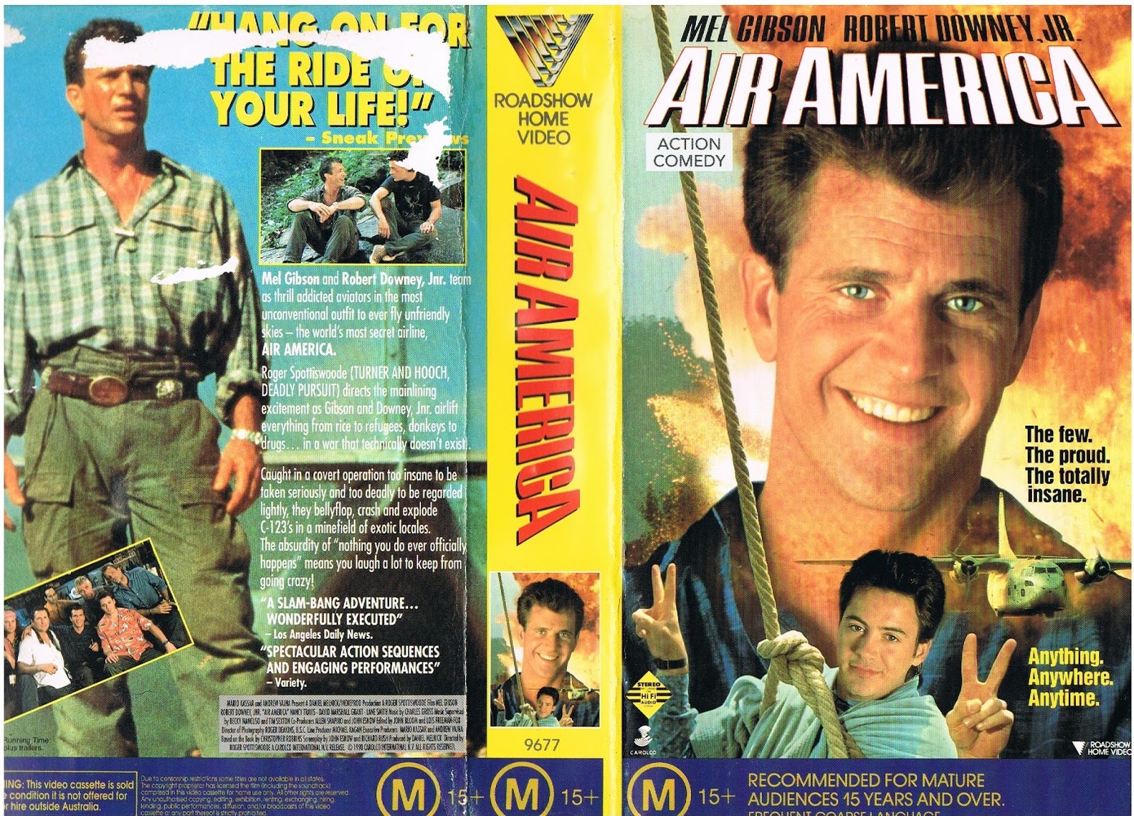 Australian VHS Covers: Roadshow Vhs Collection Second Label