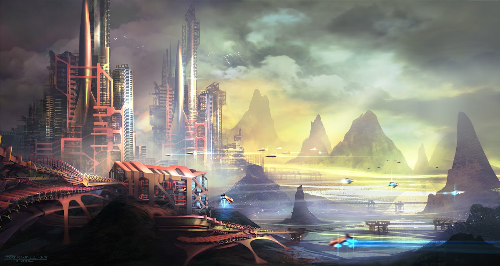 The Art of Digitalhadz: Sci-fi environment