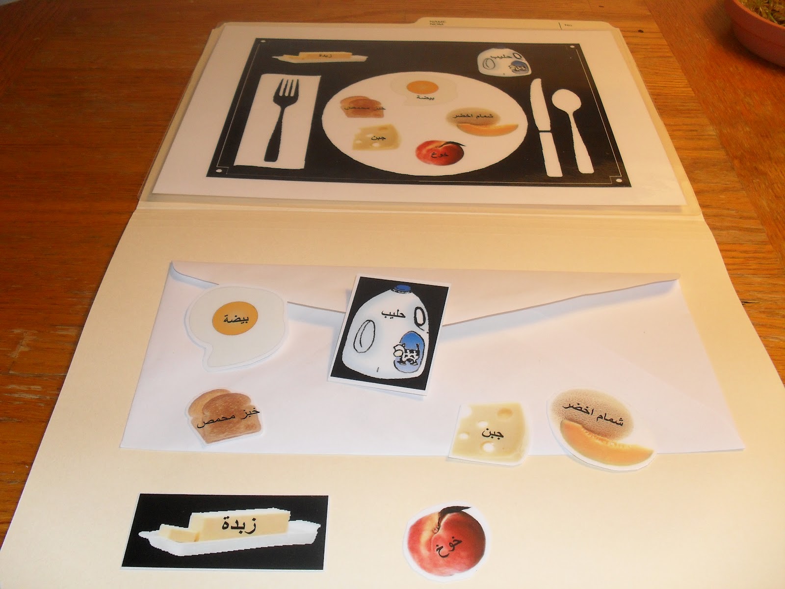 A Muslim Child is Born: Food Theme Activities (Arabic/English)