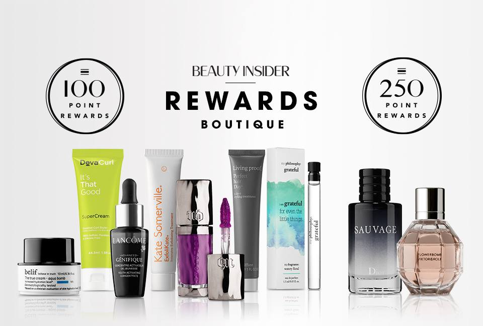 All About Makeup: New Sephora 100 and 250 points REWARDS