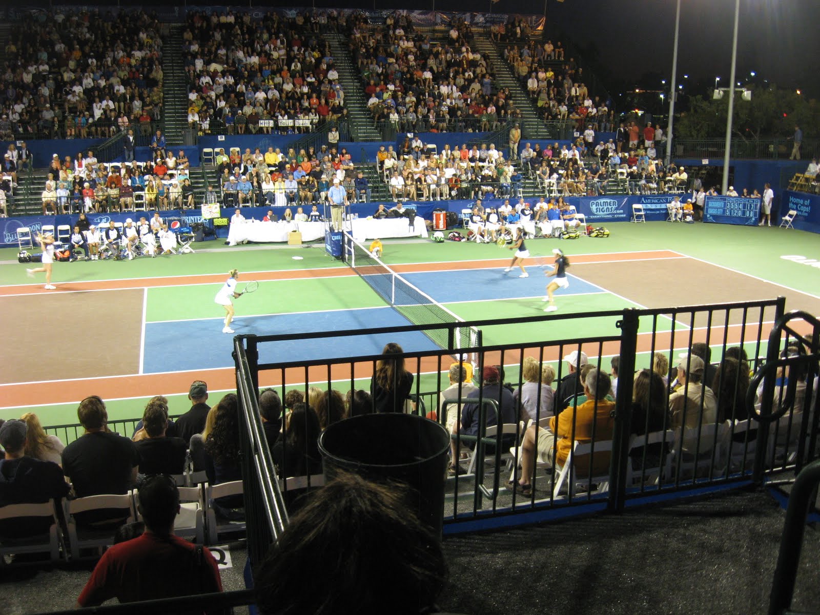 AP Spanish 2013-2014: Mi primer partido de tenis profesional.