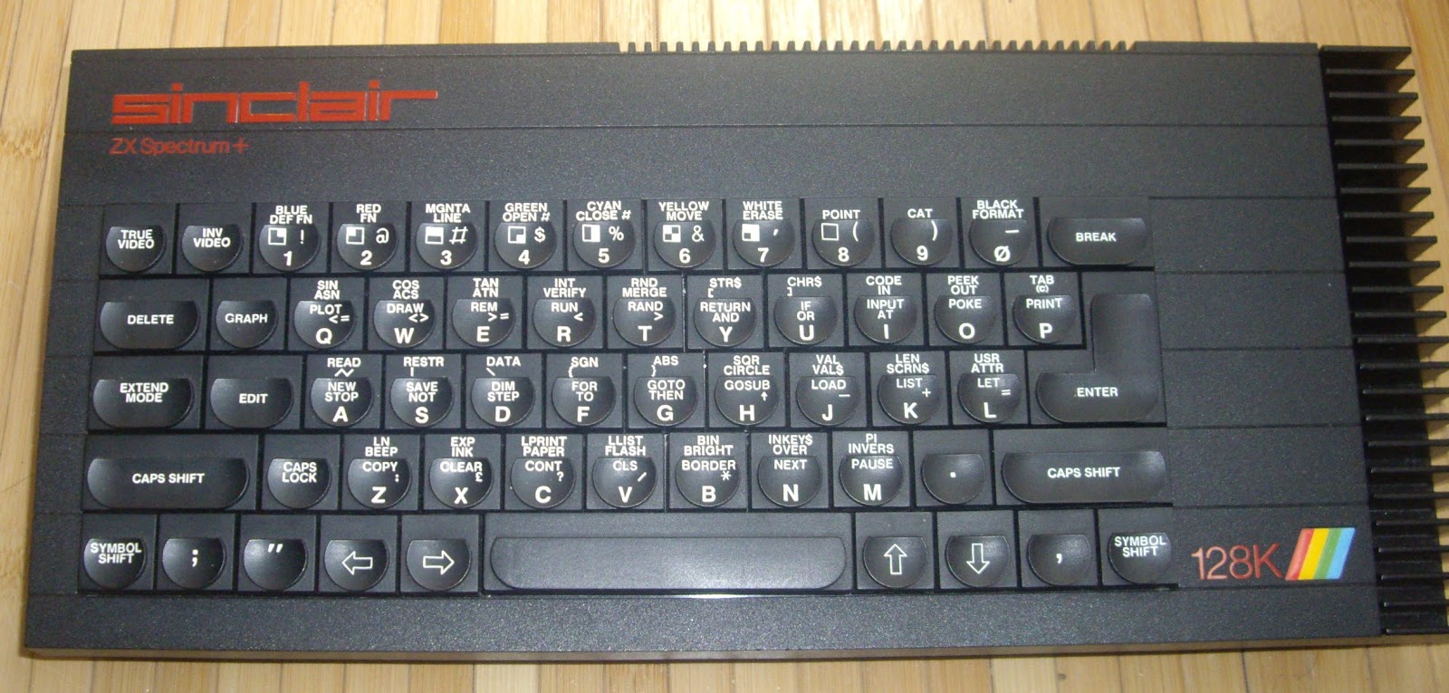 Retro Ordenadores Orty: Sinclair ZX Spectrum Plus 128K (1985) (VERSION ...