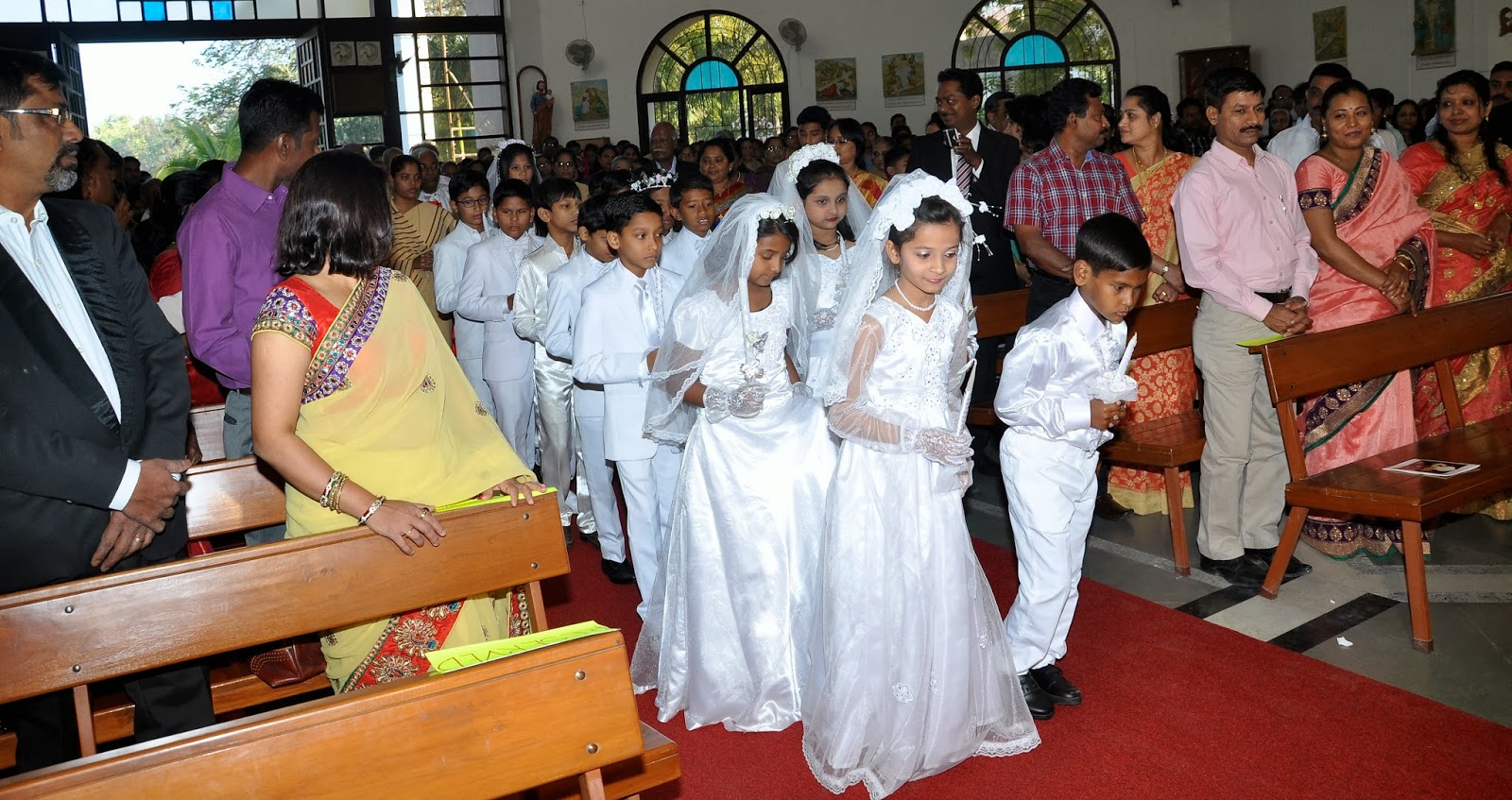 St Xavier's Parish, Ahmedabad: First Holy Communion - Xavier's parish ...
