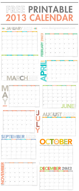 Planning Galore: My 5 Favorite Free Printable Calendars