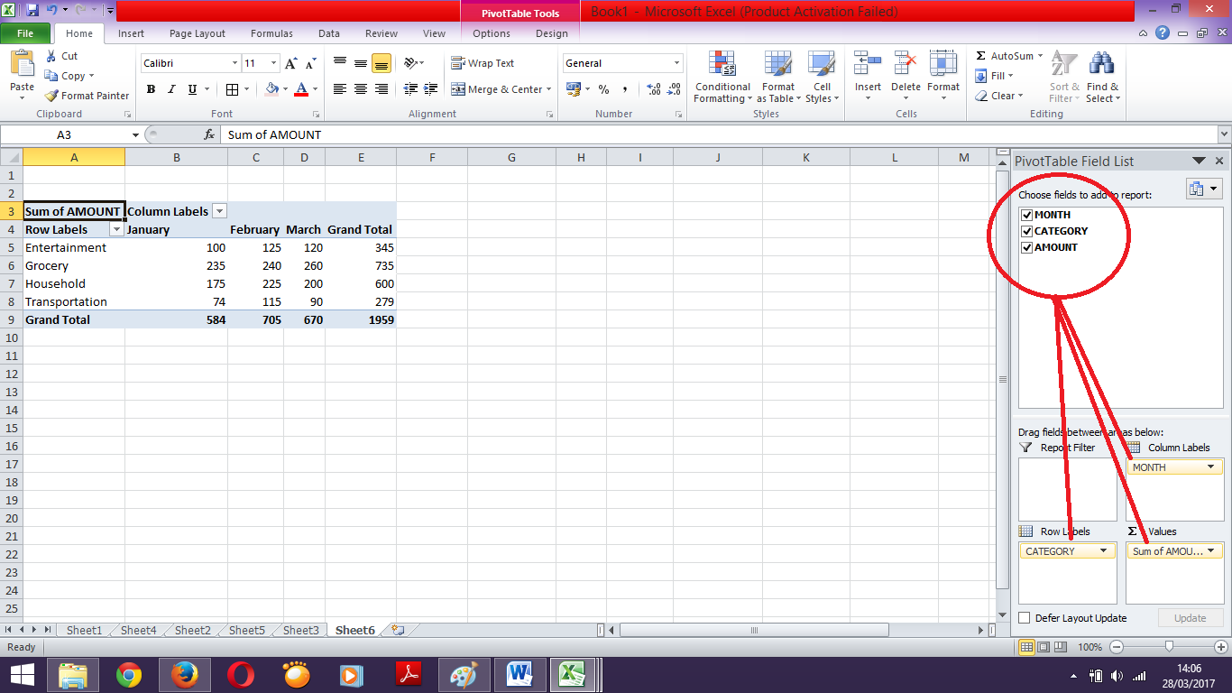 Cara Membuat Pivot Table Sederhana