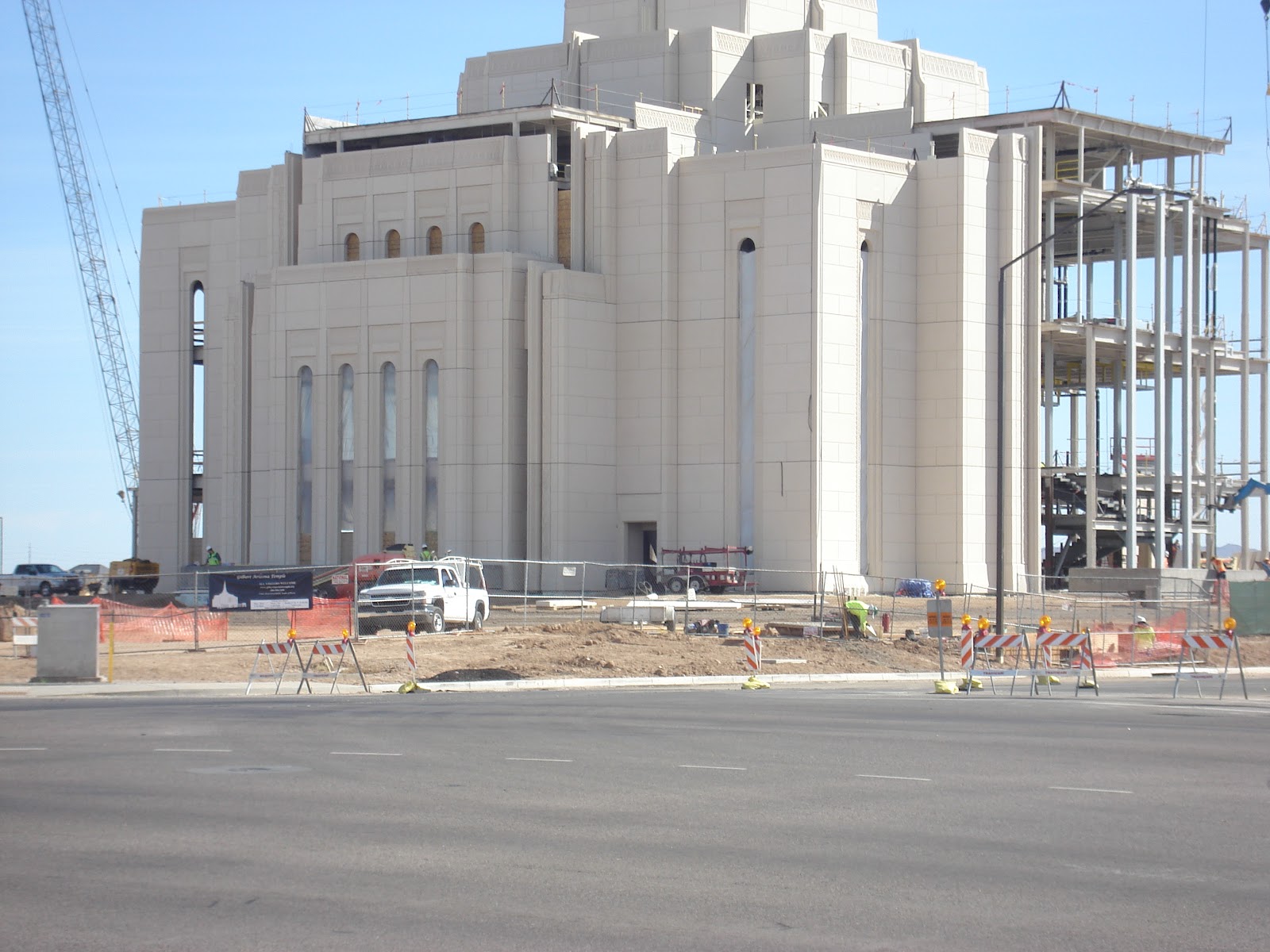 Gilbert LDS Temple: Progress!!!
