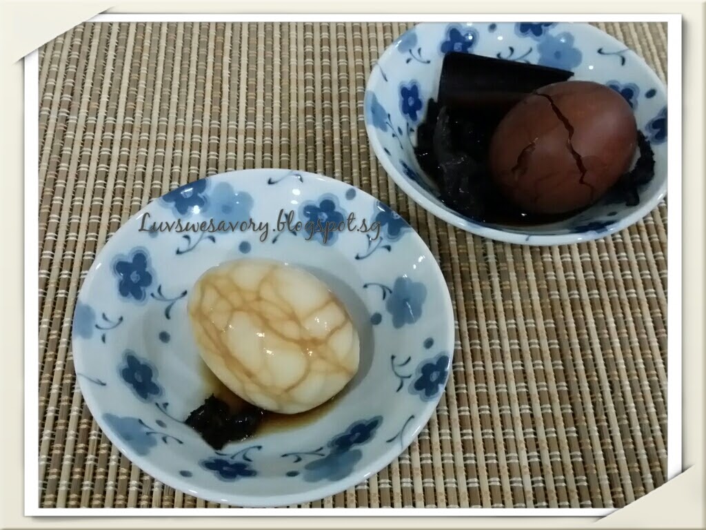 Luvswesavory: Tea Leaf Eggs (Cha Ye Dan 茶叶蛋)