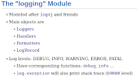 PythonWise: Python Logging Overview