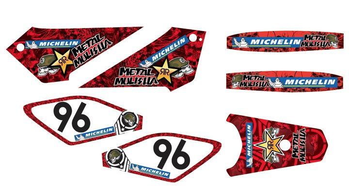 DTM 150 Decals - SuperXmoto | SuperMoto