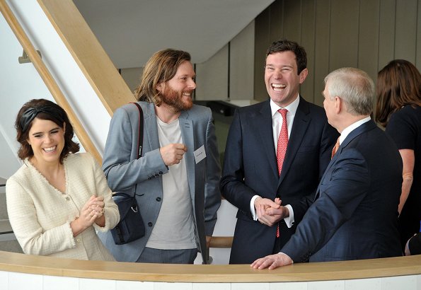 Prince Andrew and Princess Eugenie opened the Stanmore Building at the ...
