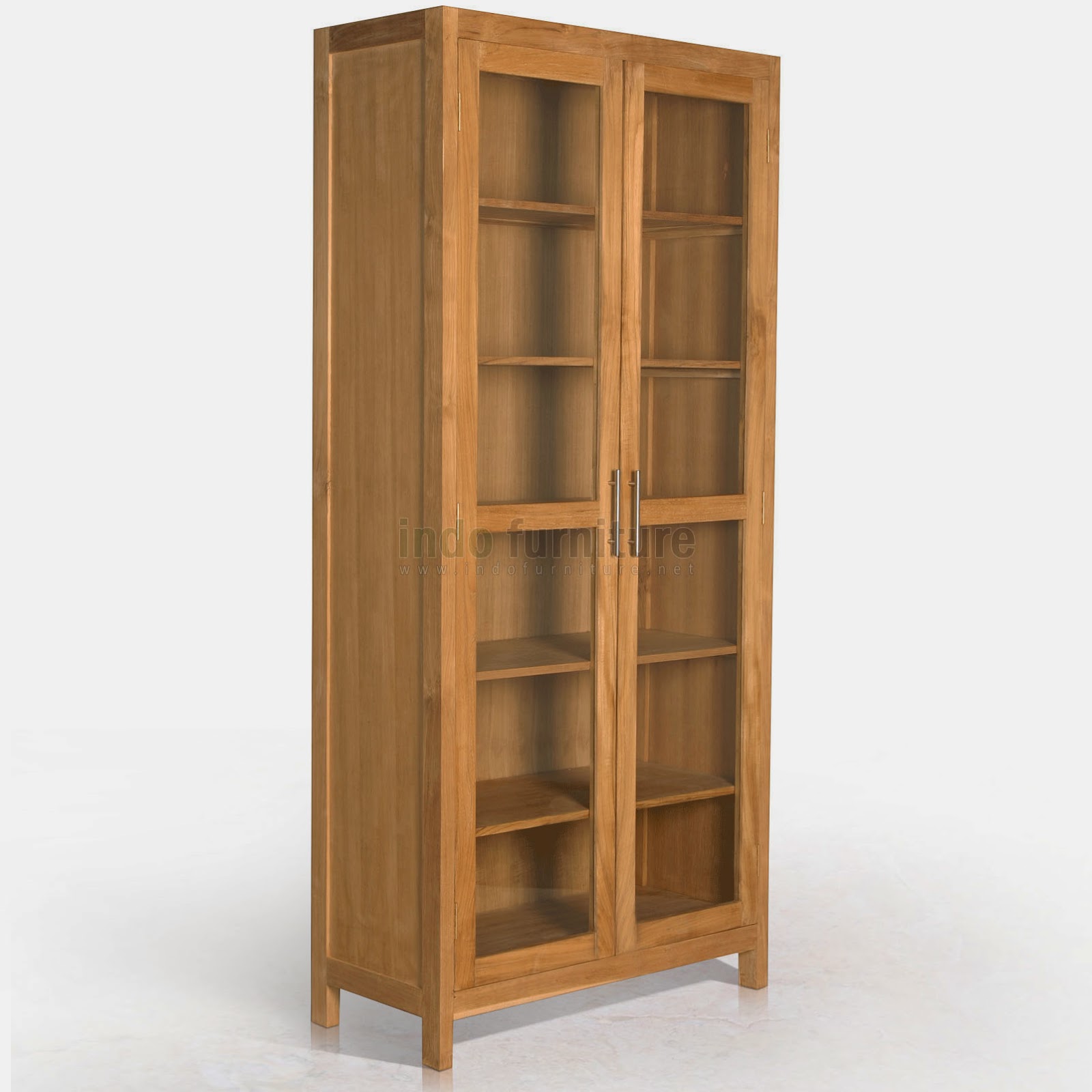 Jati Furniture Minimalis: ALMARI BUKU JATI MINIMALIS