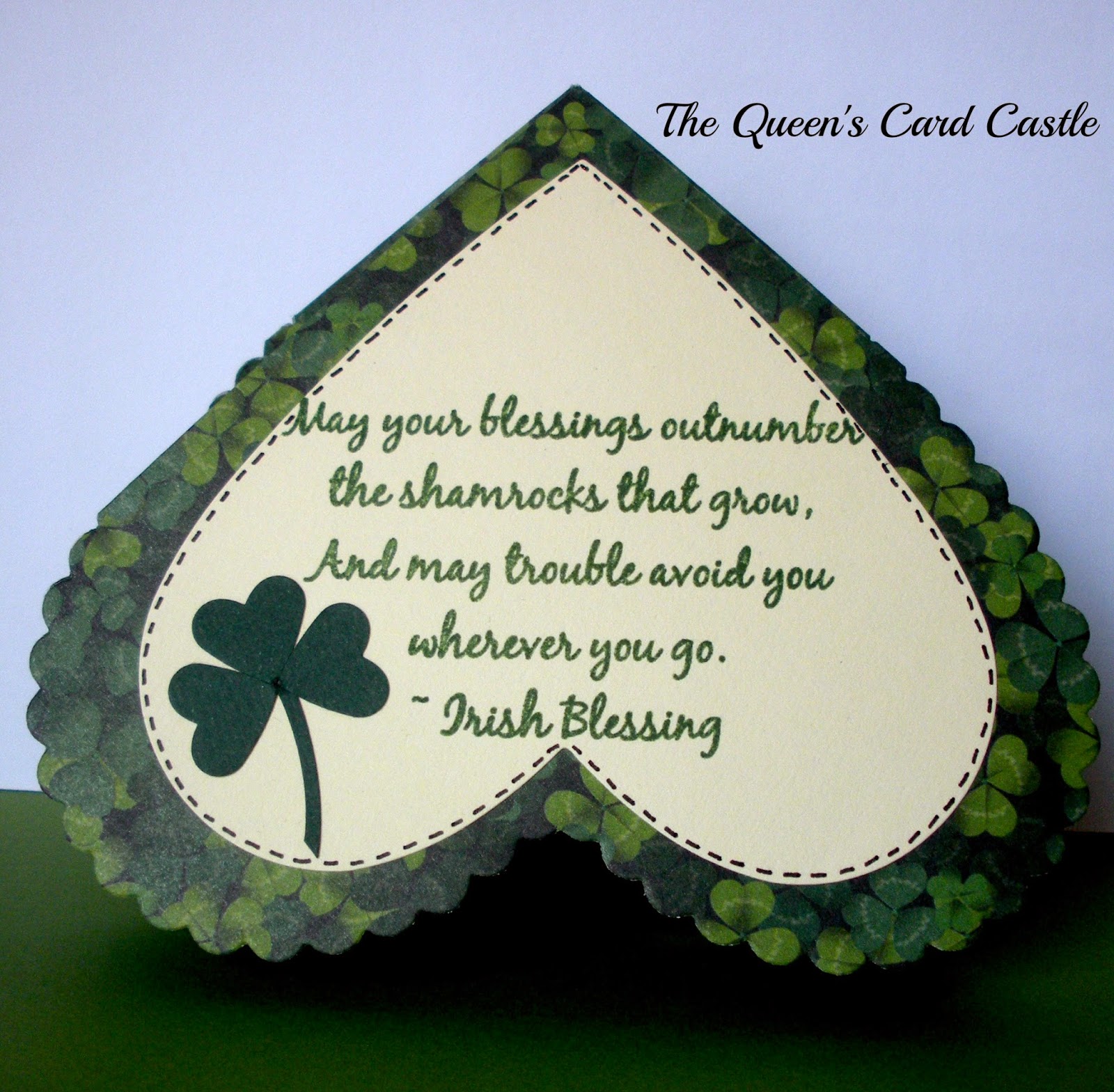 The Queen's Card Castle: Happy St. Patrick's Day