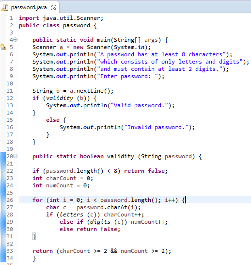 Computer Programming: Lab 6 Character and String