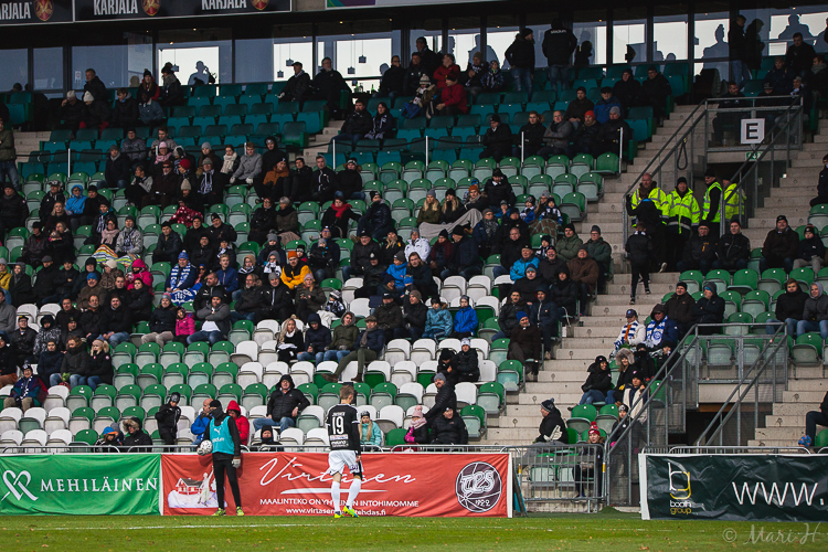 VEIKKAUSLIIGA: TPS - HJK 27.10.2018 - Mari Hietala
