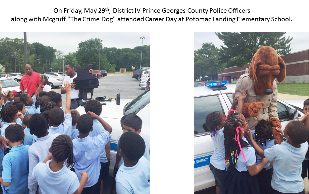 Tantallon Announcements: Career Day at Potomac Landing Elementary School