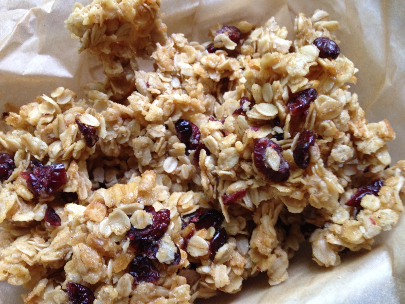 Sunday Cooking: Granola and Rice Crisp Clusters