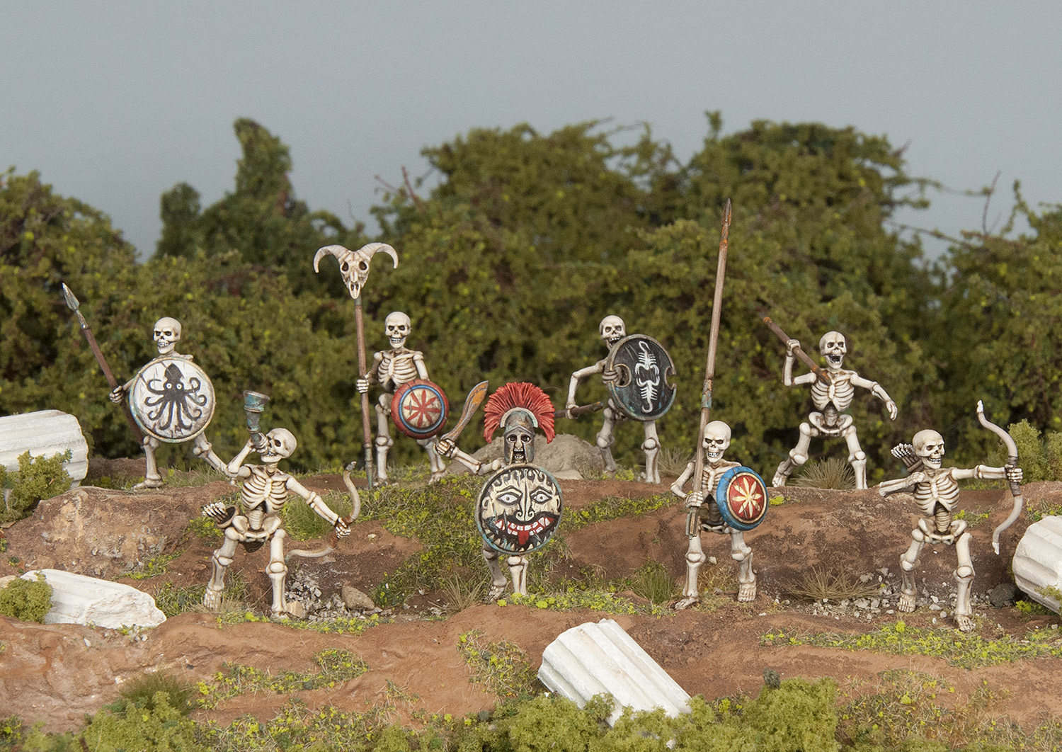 Dr. Mathias's Miniature Extravaganza: Wargames Atlantic Greek Skeleton ...
