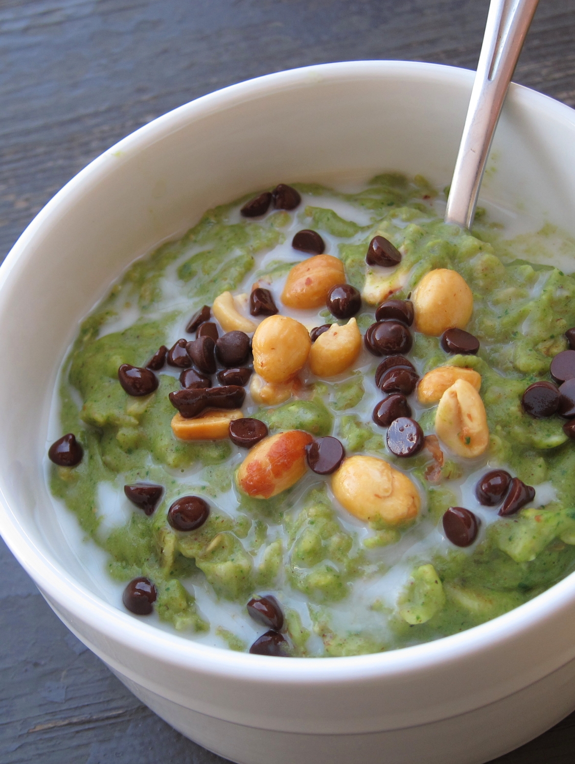 The Oatmeal Artist: Green Monster Oatmeal