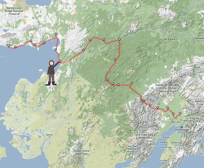 North Wapiti Blog: The Musher is Trying To Kill Me - Bet