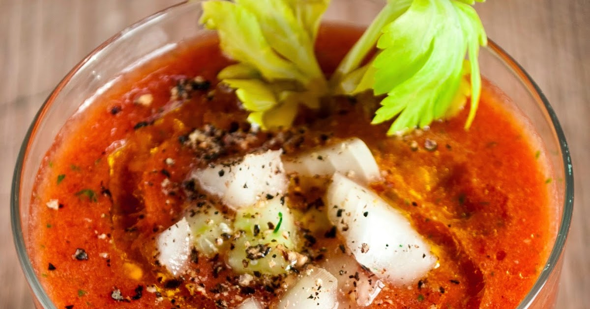 Quick And Refreshing Cold Tomato Soup Gazpacho Vegansandra