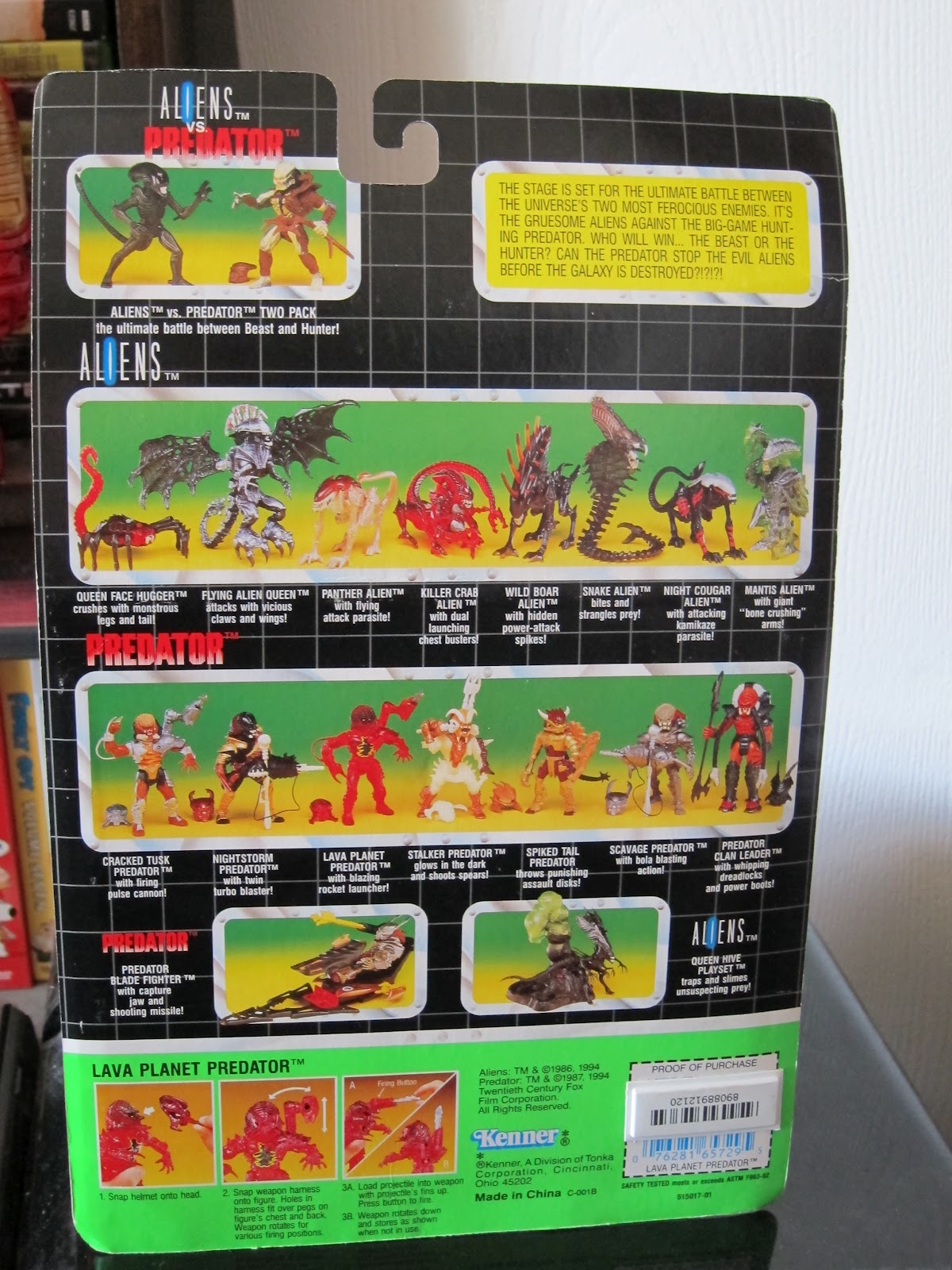 Zarak's Barracks: Kenner's Lava Planet Predator