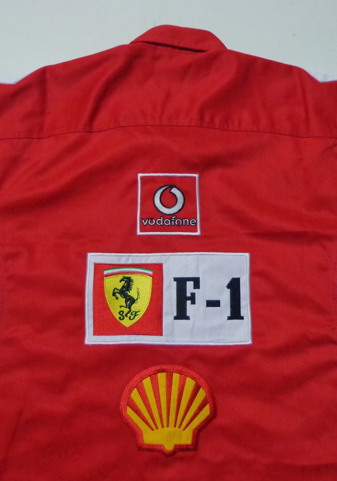 suedeheadbundles: Ferrari F1 Pit Crew Shirt (SOLD)