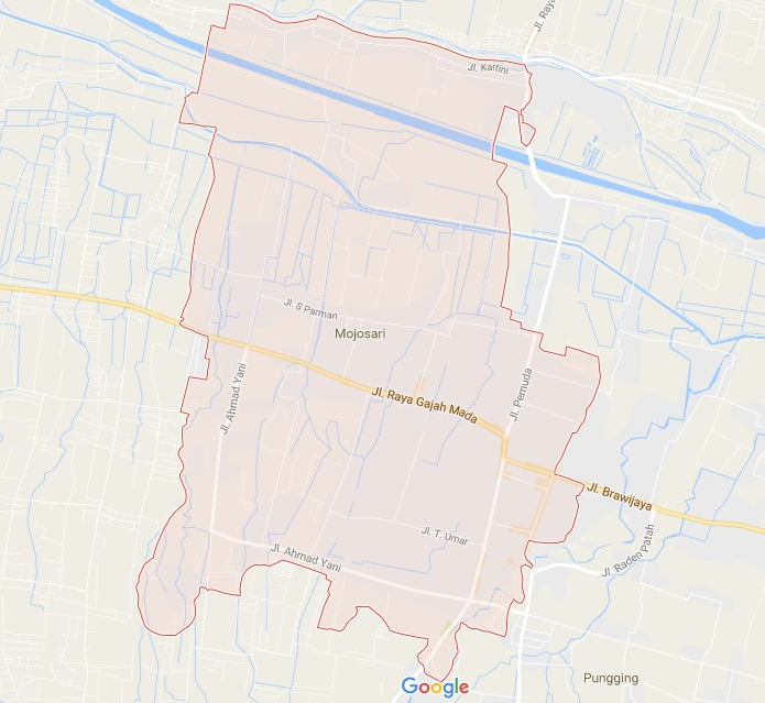 Future Planner: Profil Kota : Kecamatan Mojosari, Kabupaten Mojokerto