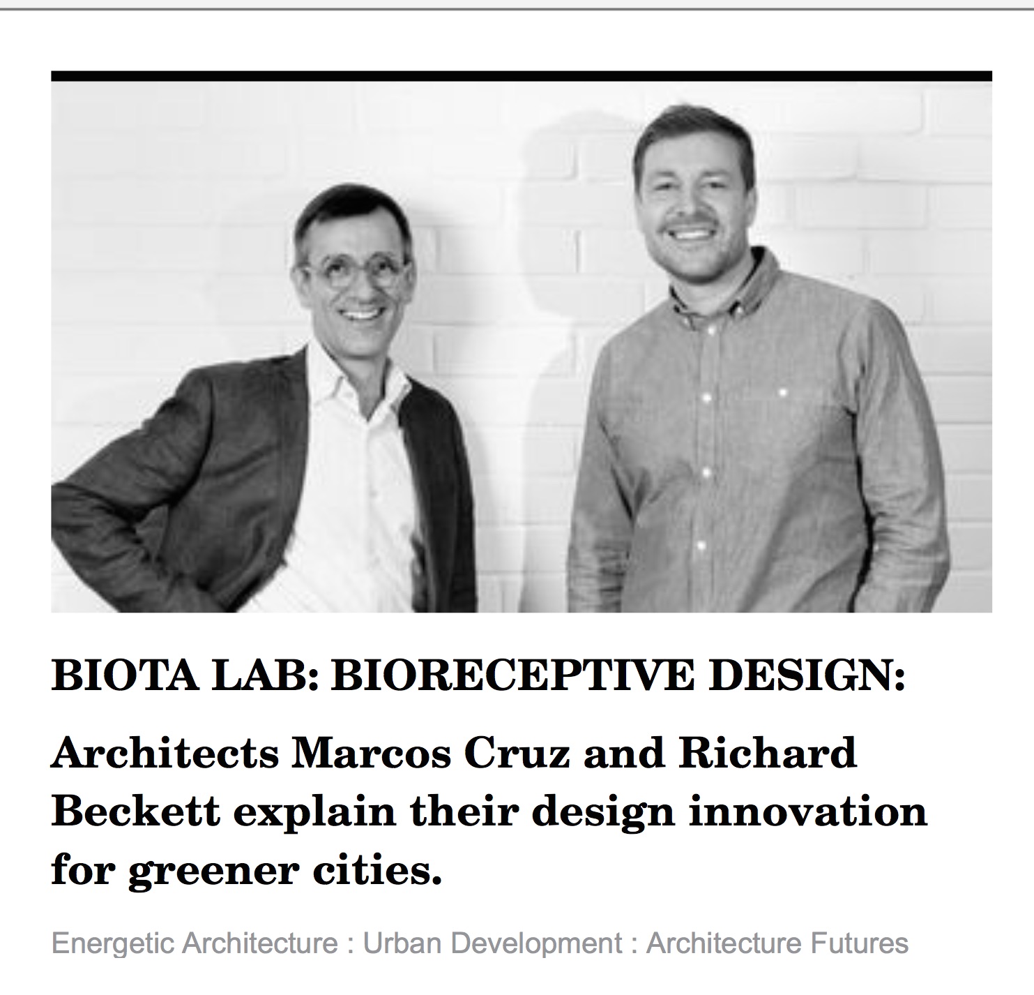 Marcos Cruz Architect