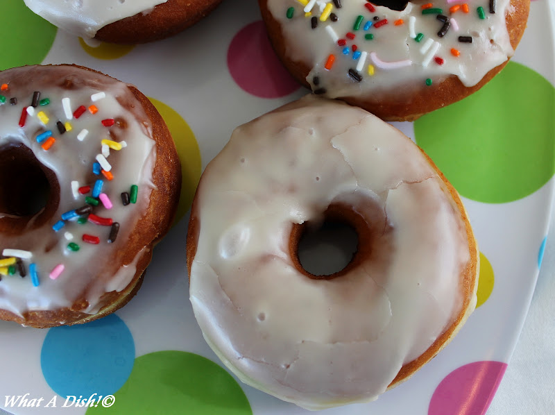 What A Dish!: Homemade Yeast Raised Doughnuts