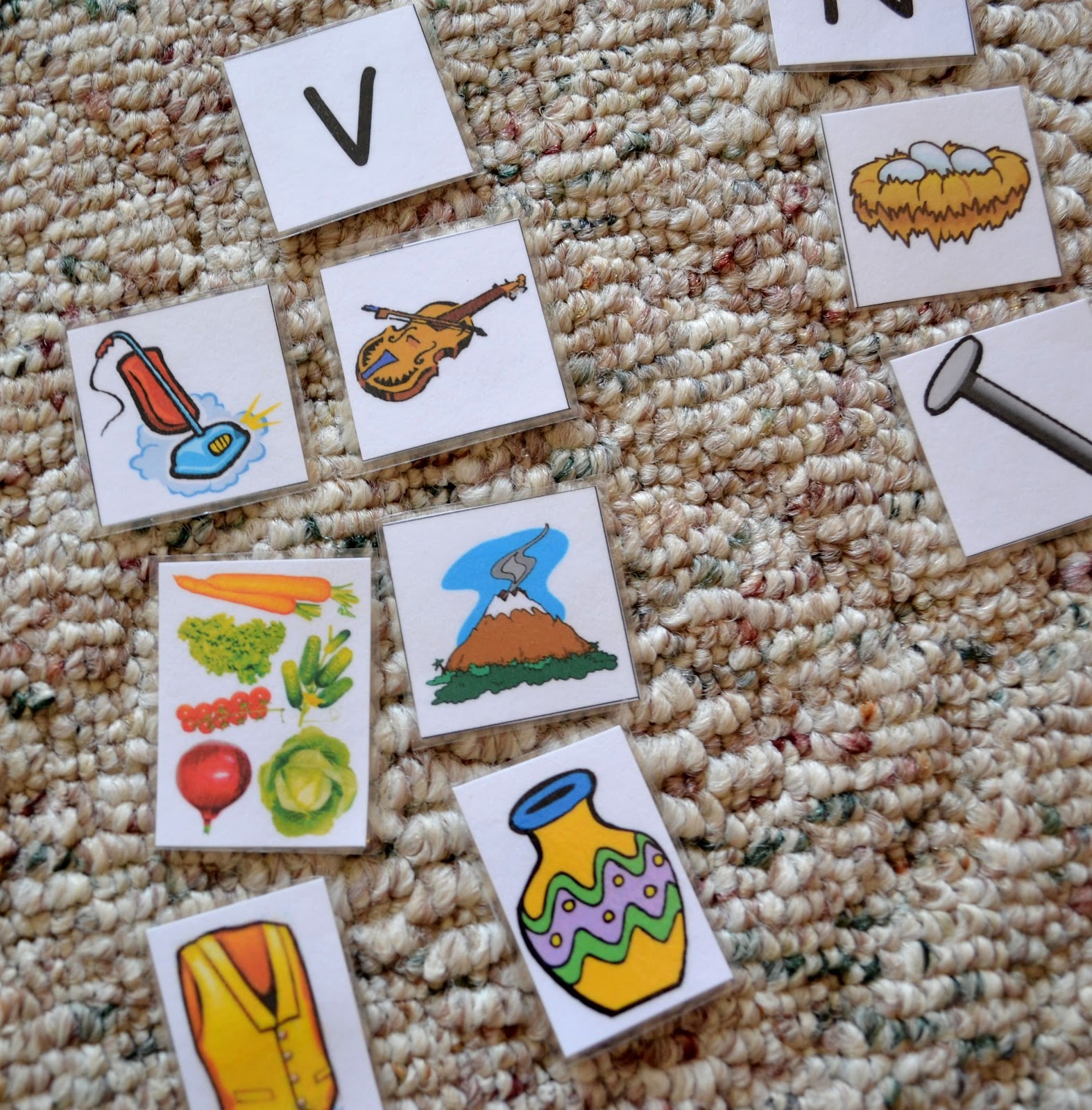 From The Hive: V v vegetables- preschool style
