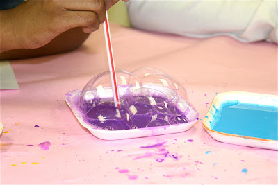 Splish Splash Splatter: Bubble Painting