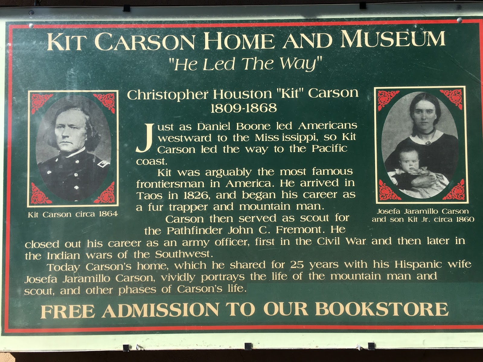 Missives from the Art World: Kit Carson (1809-1868)