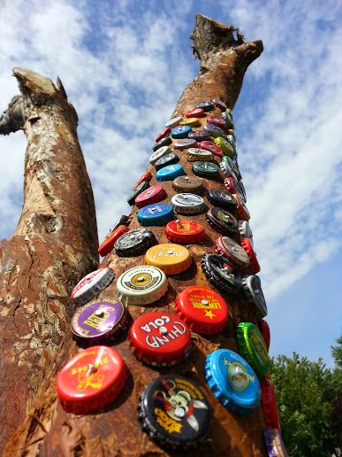 Kelli Nina Perkins: Bottle Cap Tree