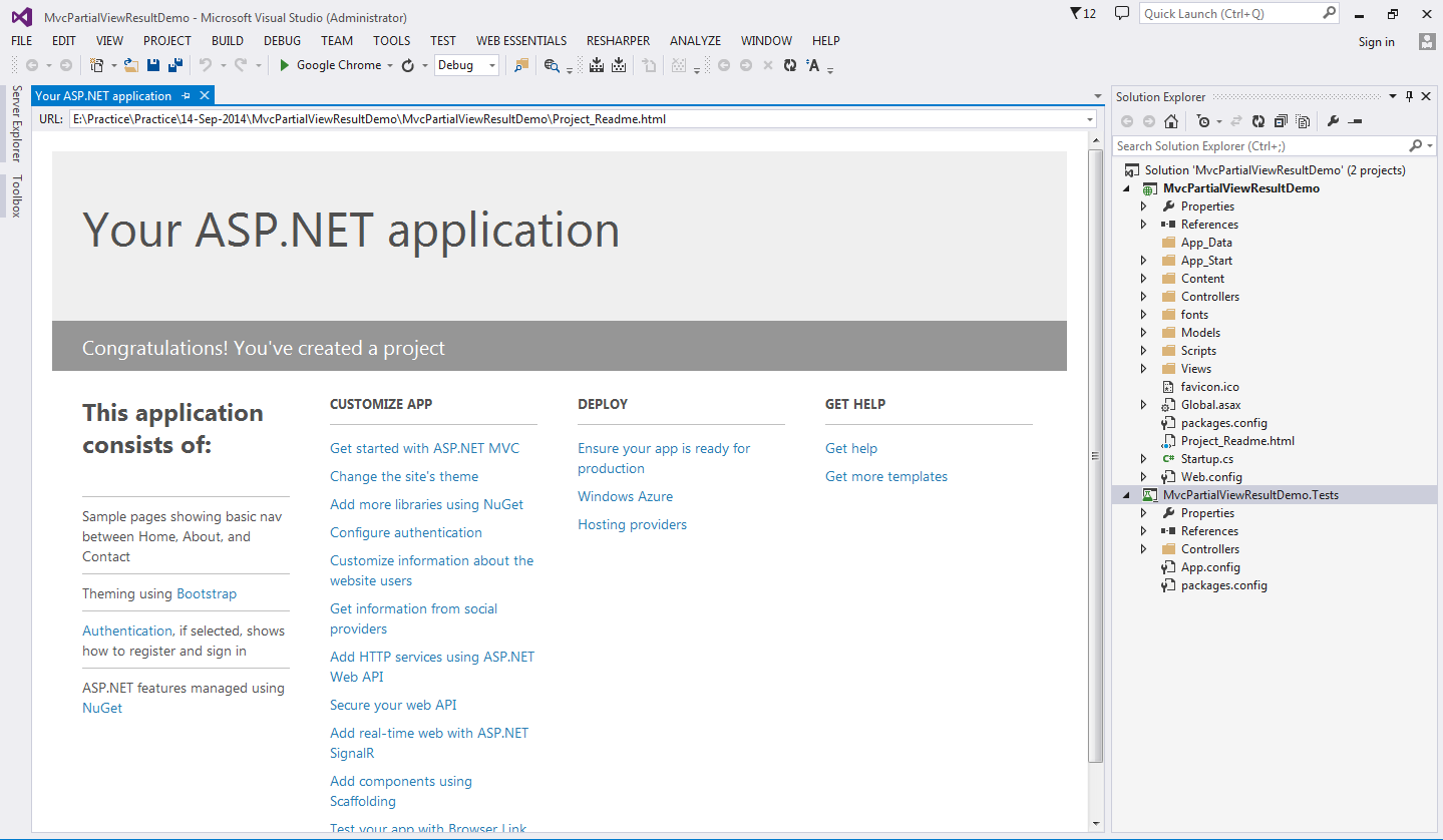Ramchand's Blog: Partial View Result Return Type in MVC 5 with sample ...