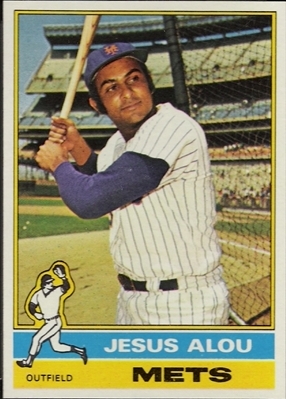 Jesus Alou: Mid Seventies Mets Outfielder (1975)