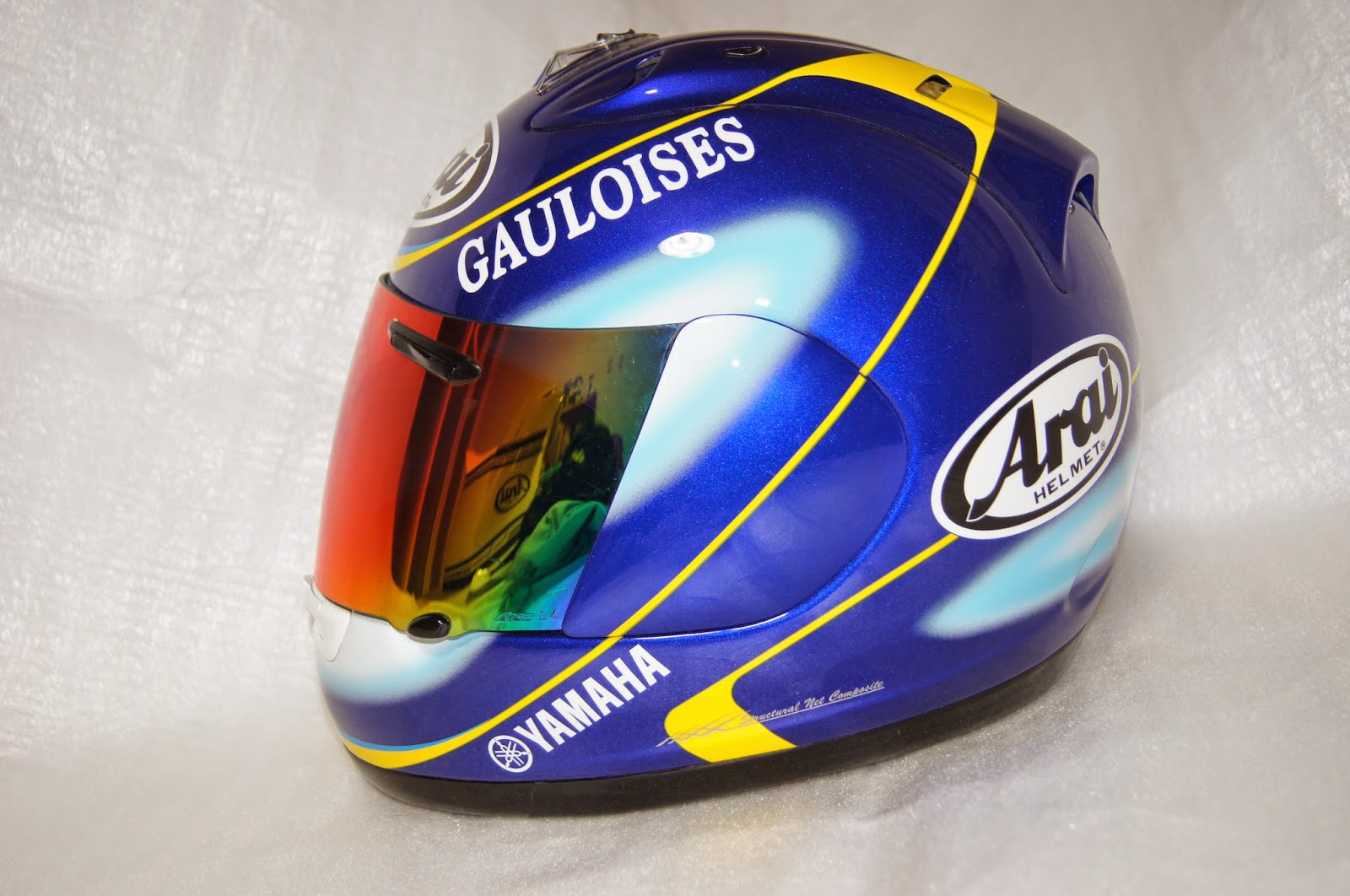samurai‐bikers: ARAI RX-7 RR4 Gauloises YAMAHA