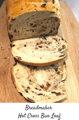 Breadmaker Hot Cross Bun Loaf