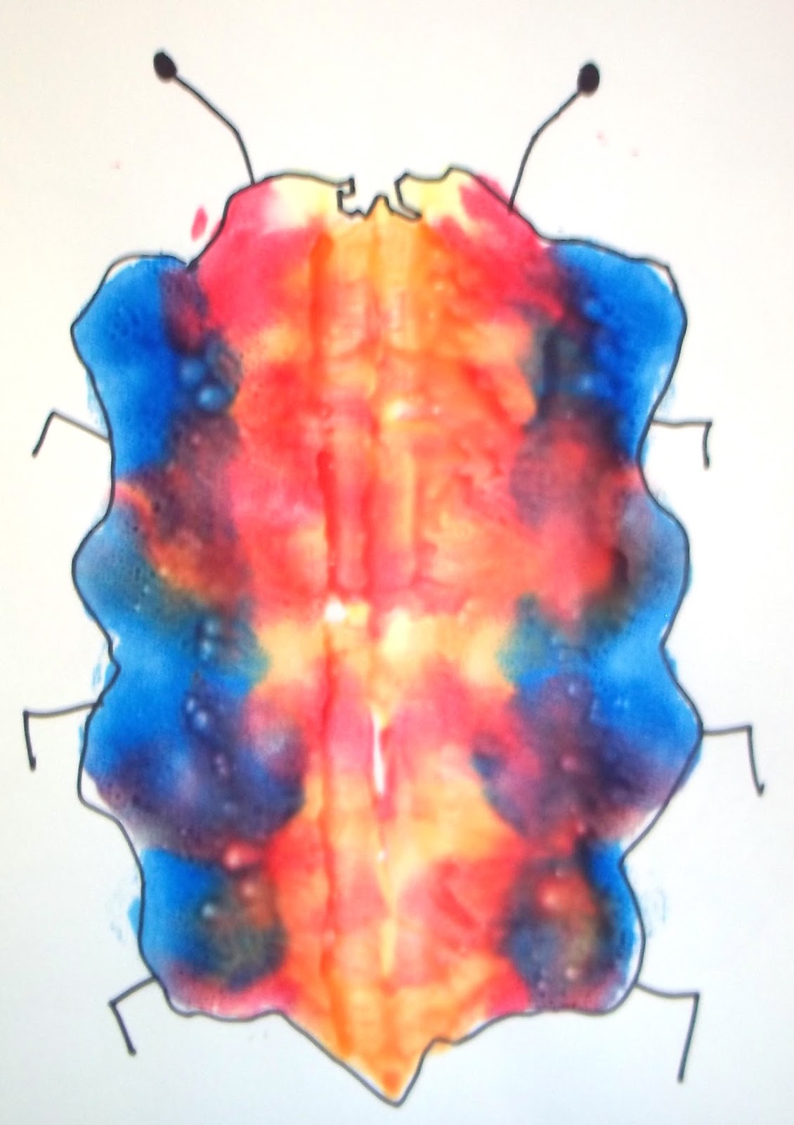 Monument Valley Regional Middle School Art Class: Symmetrical ...
