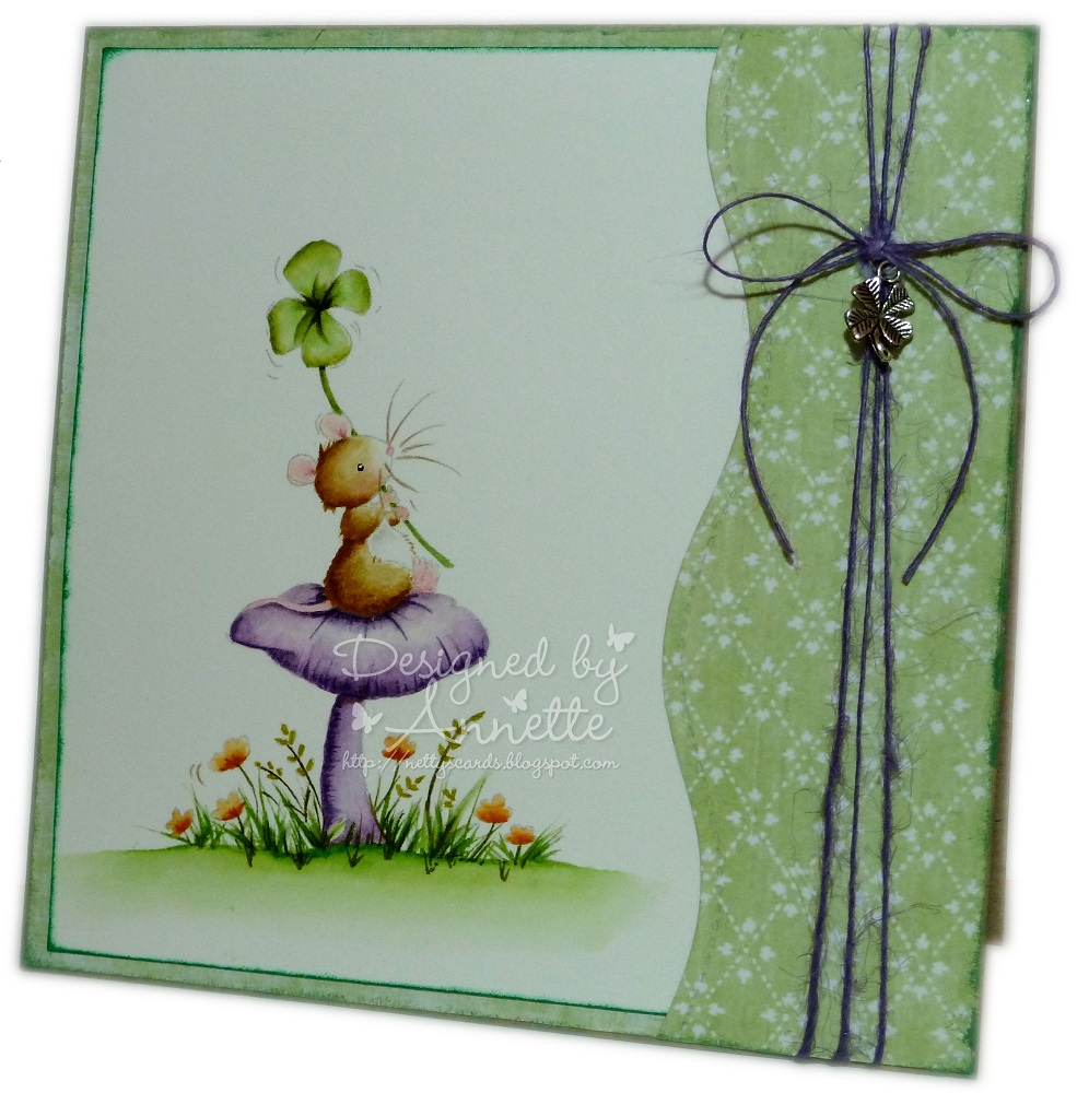 Netty's Cards: Lucky Mouse