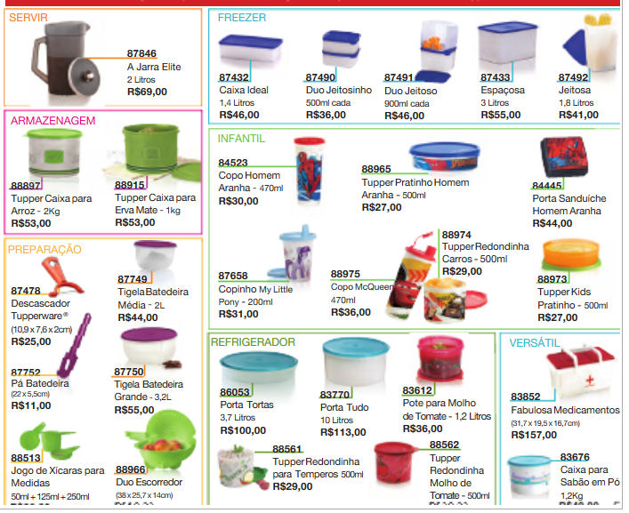 TUPPERWARE ANFITRIÃ: Vitrine Tupperware 8 / 2013