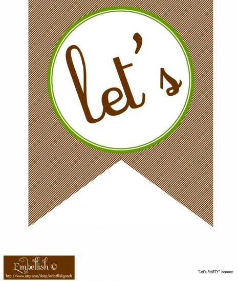 Embellish: {free printables} Masculine Party