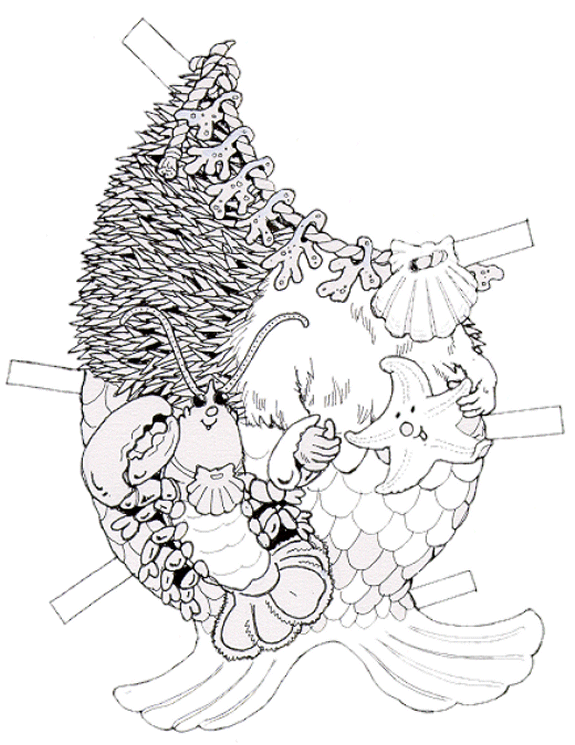 printablecolouringandactivity: Hedgie and Hedga paper dolls 2 cut out