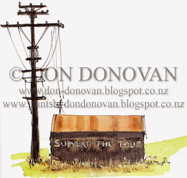 Don Donovan's World: New Zealand Odyssey: Springbok Rugby Tour Protests