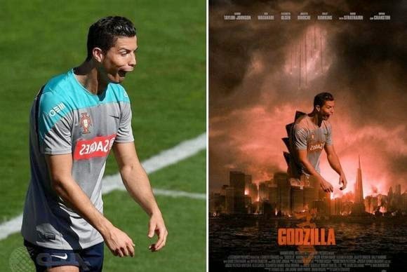 Cristiano Godzilla | Funny pictures and videos