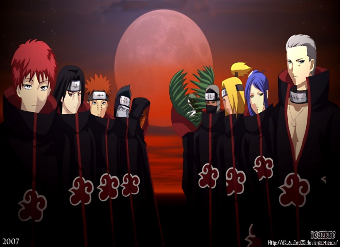 Akatsuki Team Wallpaper Desktop Backgrounds | Wallpapers Quality