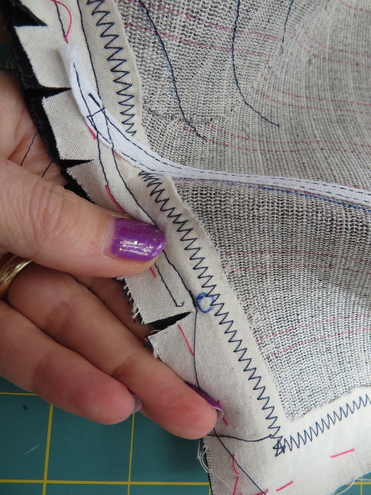 today's agenda: Attaching the Under Collar